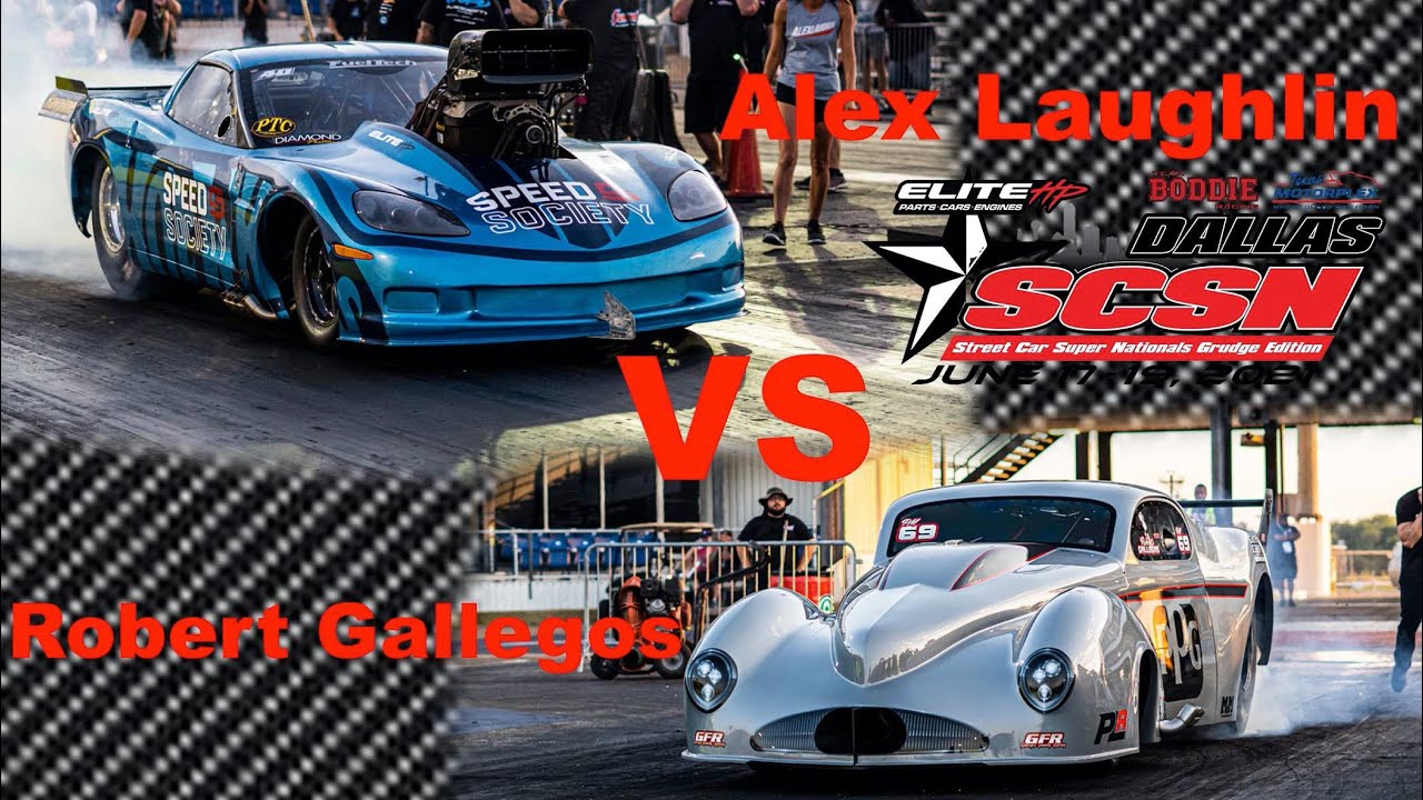 Alex Laughlin VS Robert Gallegos Grudge Race at Texas Motorplex-SCSN ...