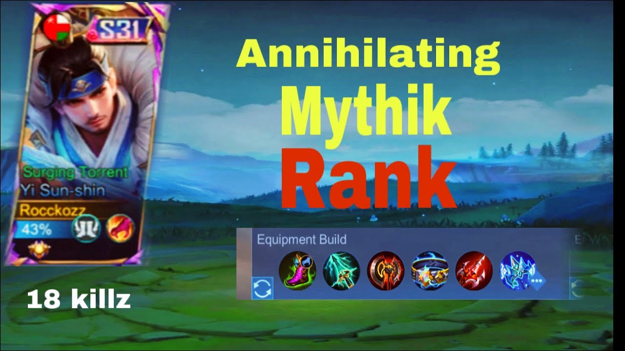 Yi Sun-shin Makes Mythic Look Easy | Pro Build & Guide - YouTube