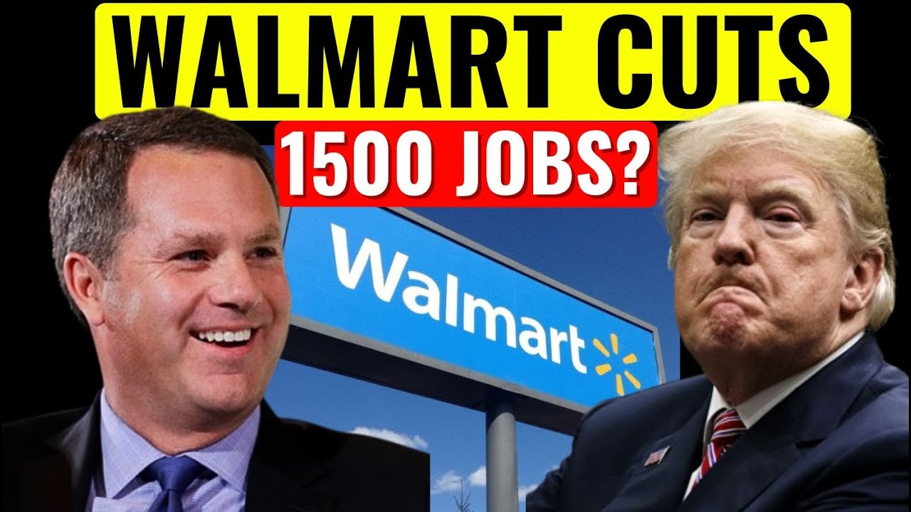 Trump in SHOCK! Walmart Cuts 1,500 Jobs?! - YouTube