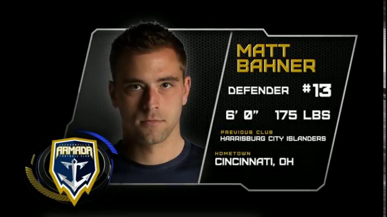 2015 Highlights: Jacksonville Armada FC defender Matt Bahner - YouTube