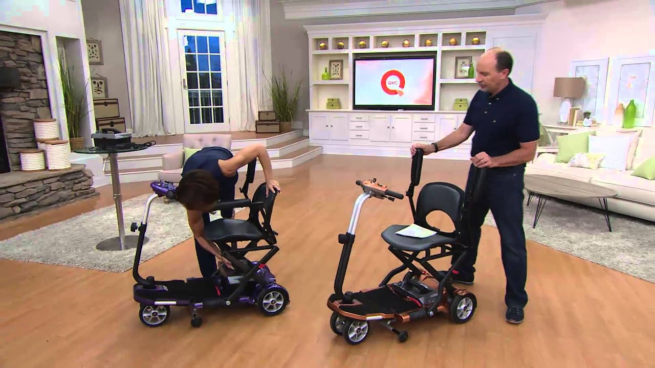 EV Rider Folding Mobility Scooter with Arm Rests with Dan Wheeler - YouTube