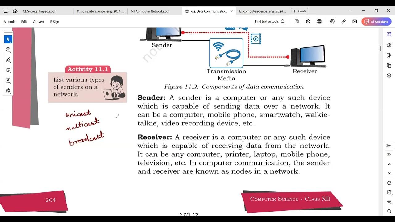 Unit-2 Computer Networks | part-2 | 20-11-2024 - YouTube