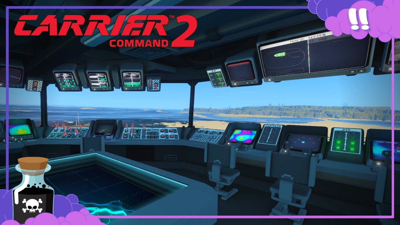 CARRIER COMMAND 2 Gameplay FR | Gros coup de 💜 pour ce jeu ! - YouTube
