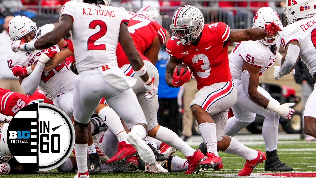 Rutgers at Ohio State | Oct. 1, 2022 | B1G Football in 60 - YouTube