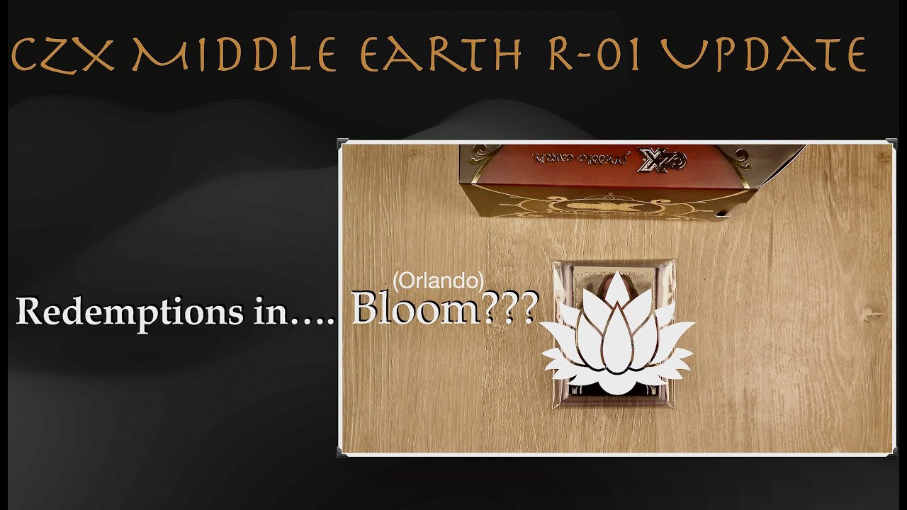 Cryptozoic CZX Middle Earth Redemption Card Update | Unboxing in 4K ...