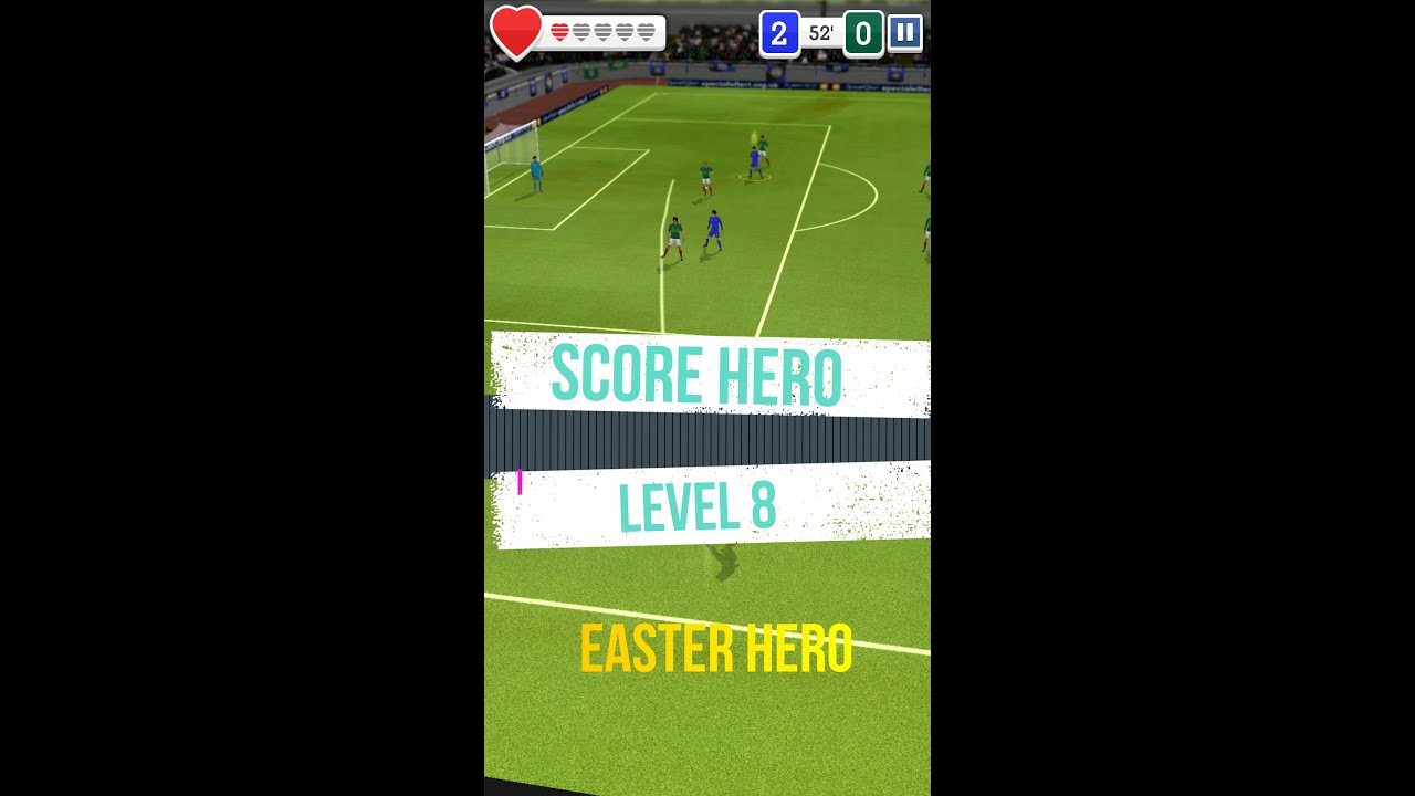 Score! Hero Easter Hero Level 8 I 8 Stars Achieved I Walkthrough I 2020 ...