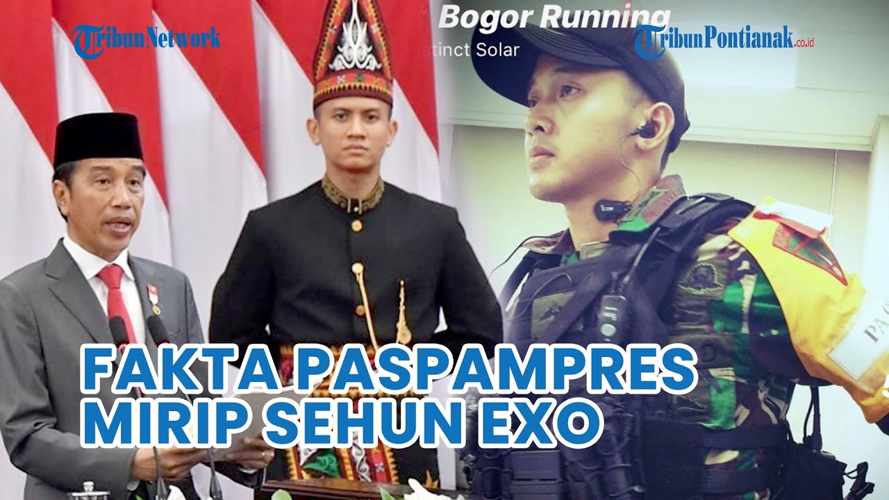 5 Fakta Mat Sony Misturi Paspampres Viral Disebut Mirip Sehun EXO - YouTube