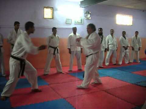 KARATE SHOTOKAI Qomaci Rachid éléve Maitre Harada ..ç - YouTube