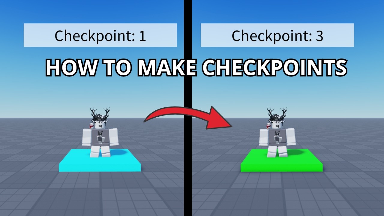 How To make Checkpoints | ROBLOX STUDIO (2026) - YouTube