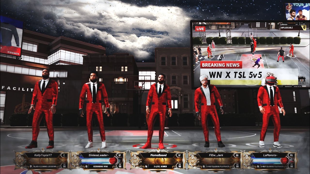 5 Legends On The 5v5 Court | WN x TSL - YouTube