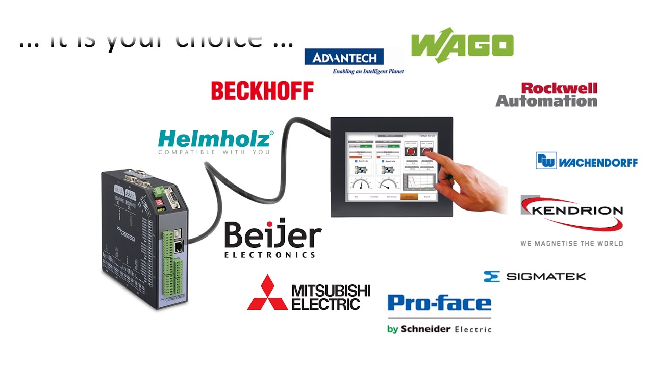 MC800 mit Modbus RTU / MC800 with Modbus RTU - YouTube