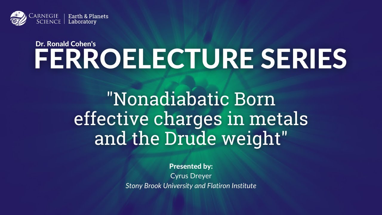 Ferroelectures: Nonadiabatic Born effective charges in metals and the ...