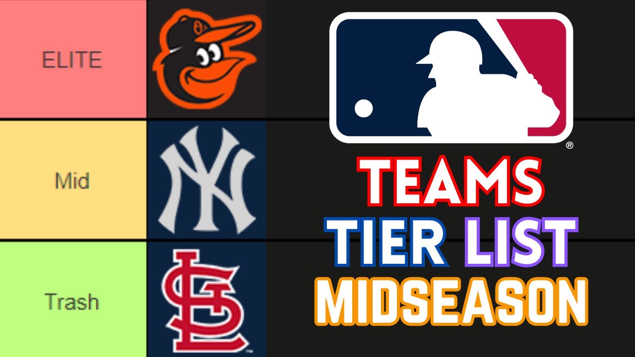 Ranking Every MLB Team At Midseason (Tier List) - YouTube