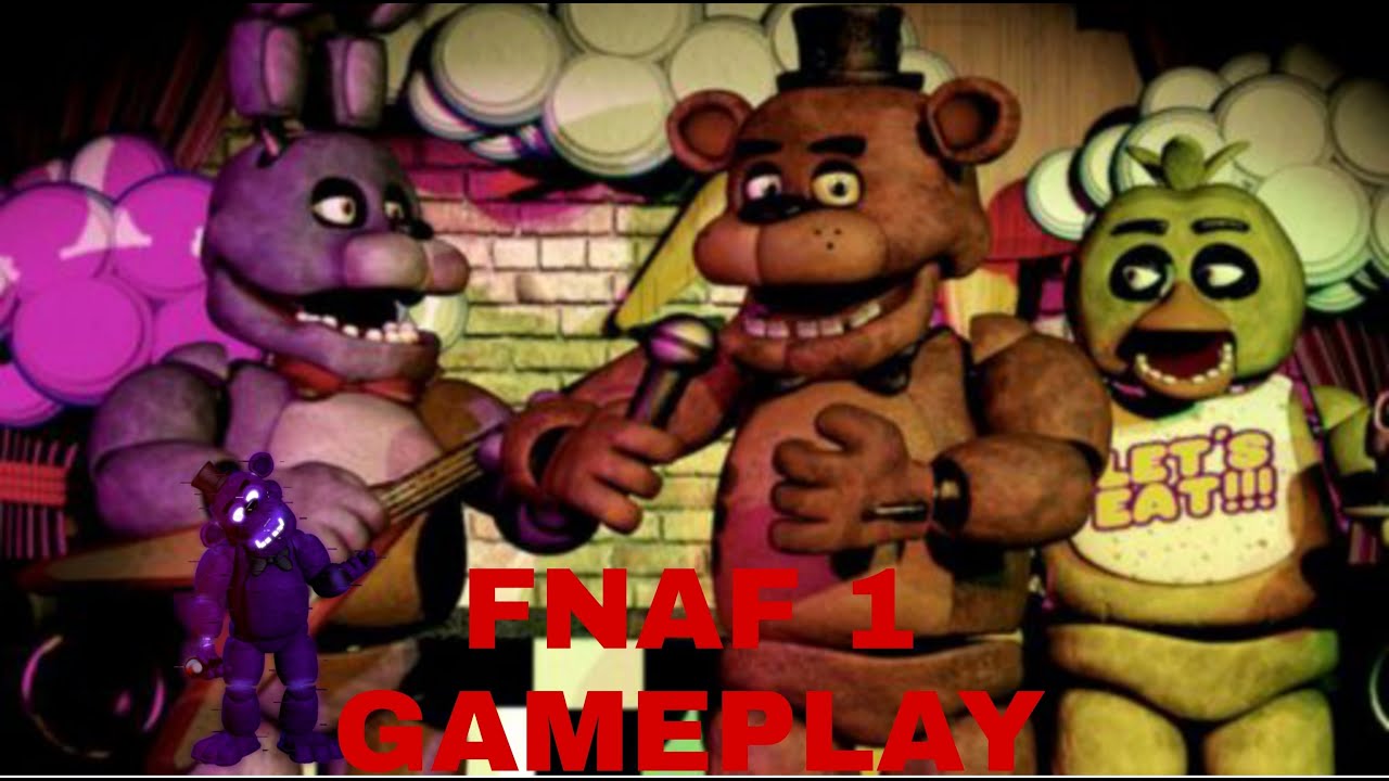 fnaf 1 gameplay - YouTube