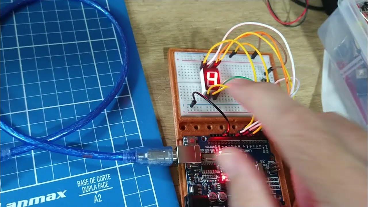 #Arduino 04 Display 7 segmentos controlado por botão - YouTube