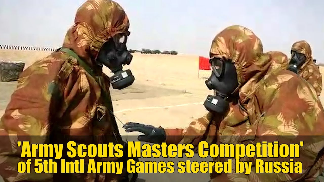 'Army Scouts Masters Competition' of 5th Intl Army Games steered by ...