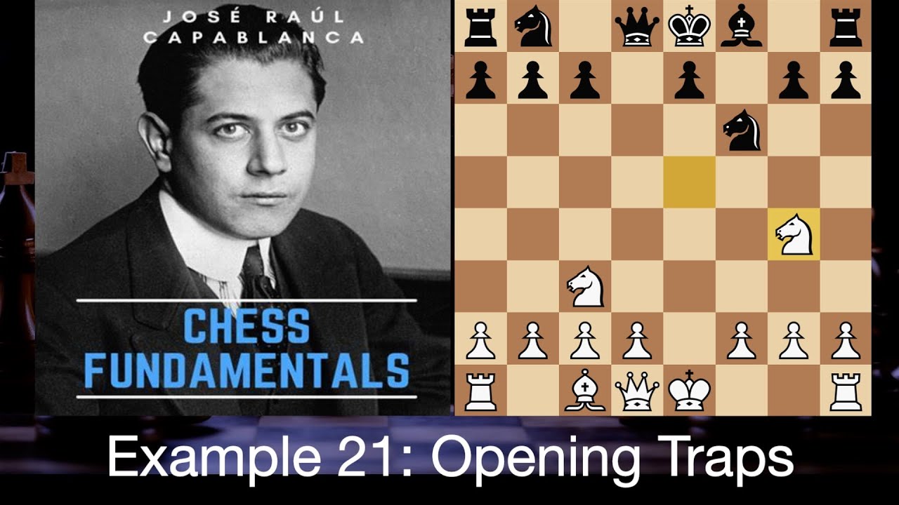 Chess Fundamentals, Example 21: Opening Traps - YouTube
