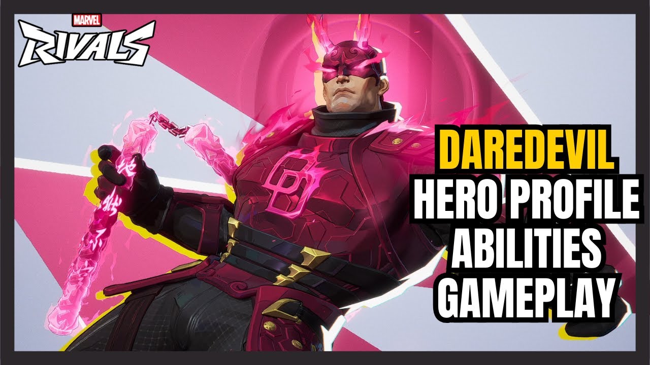 Daredevil Hero Profile Abilities and Gameplay | Marvel Rivals | Season ...