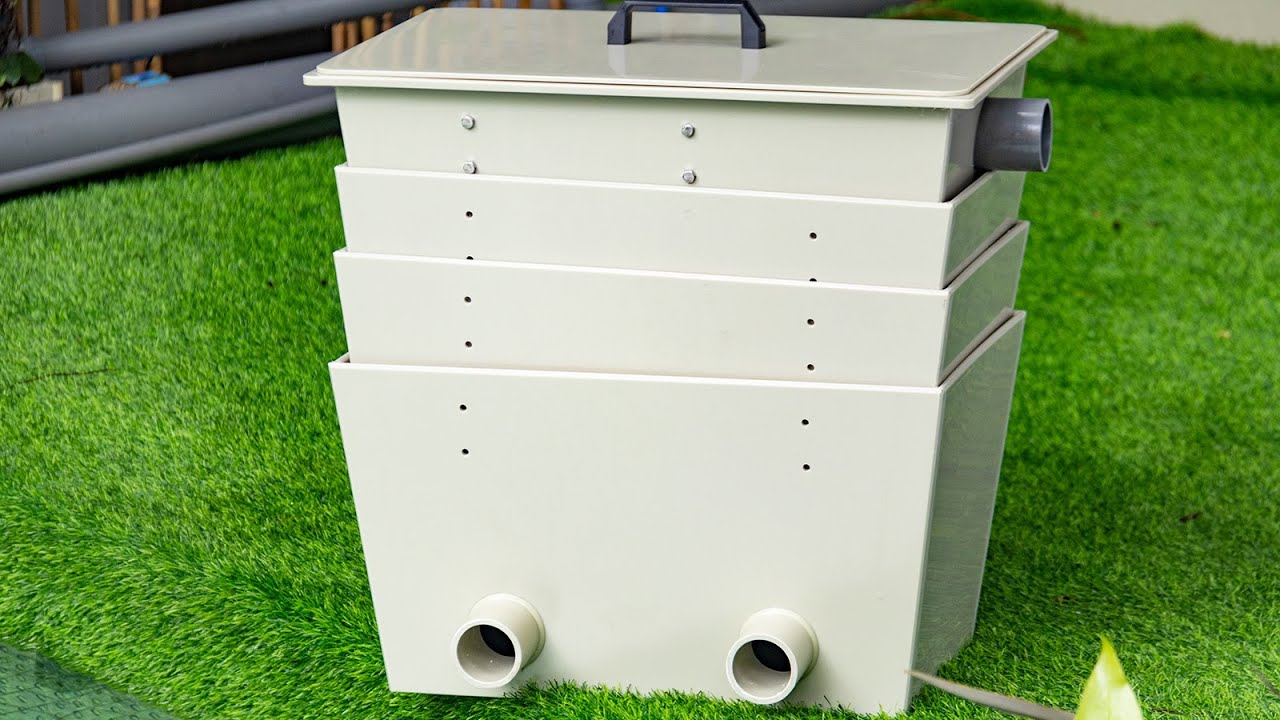 Qlozone TK 370 Bakki Shower Trickle Filter - YouTube