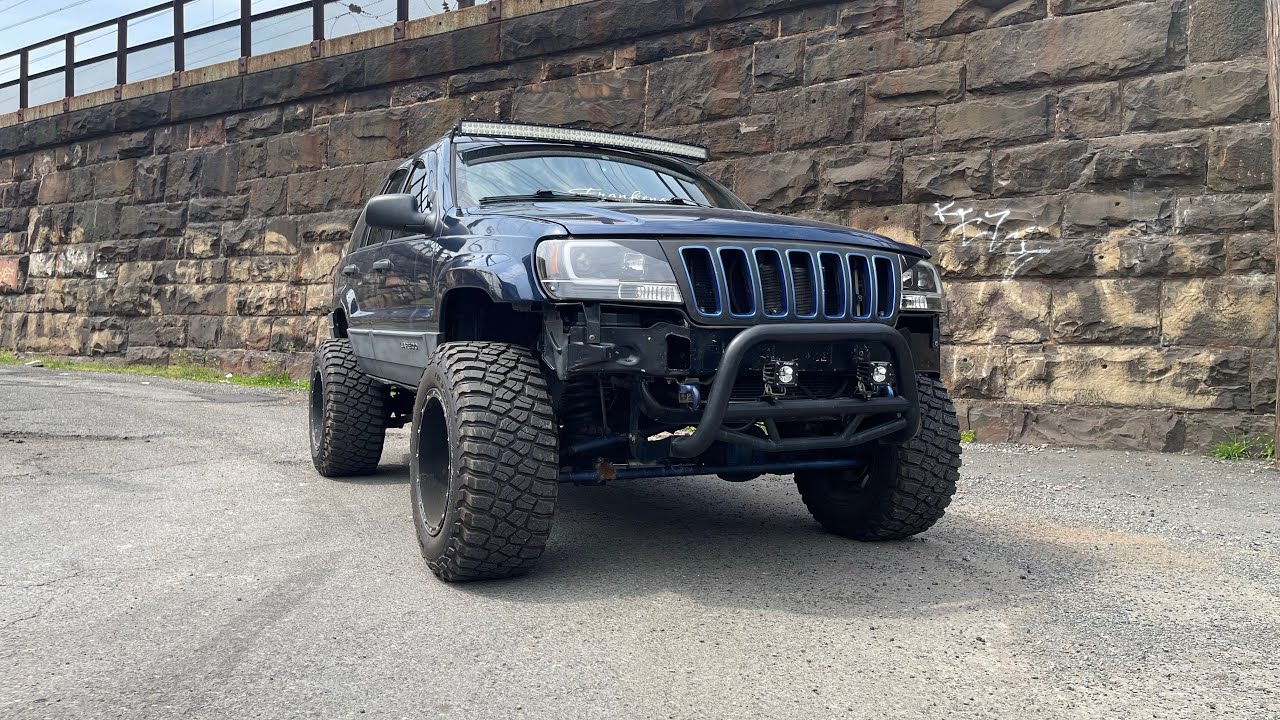 I found out how fast my Jeep wj is with a dragy - YouTube