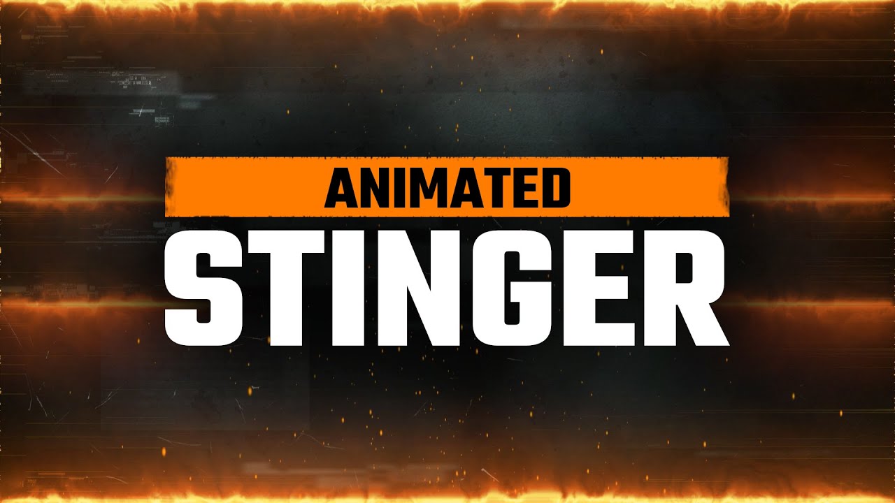 Animated Call of Duty: Black Ops 6 inspired OBS Stinger Transition ...