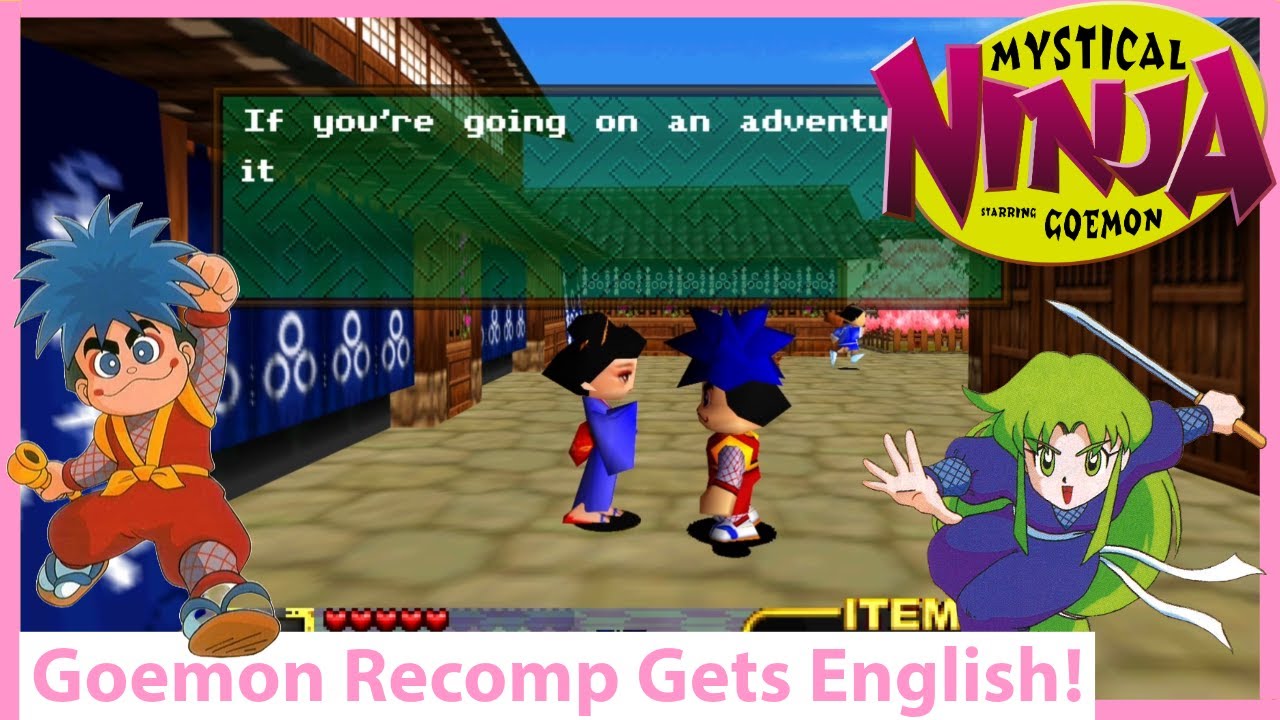 Goemon Recomp Now in English! Mystical Ninja PC Recompilation Is Here ...