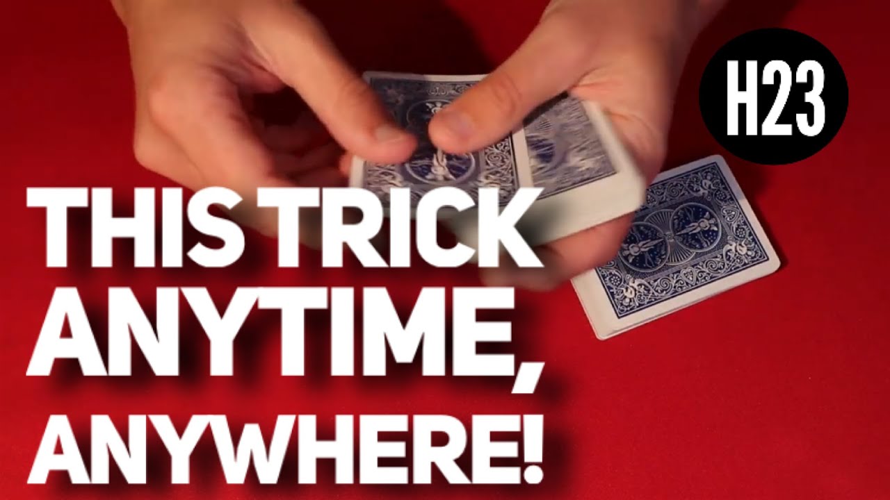 Very Practical BENT Card Trick! - YouTube