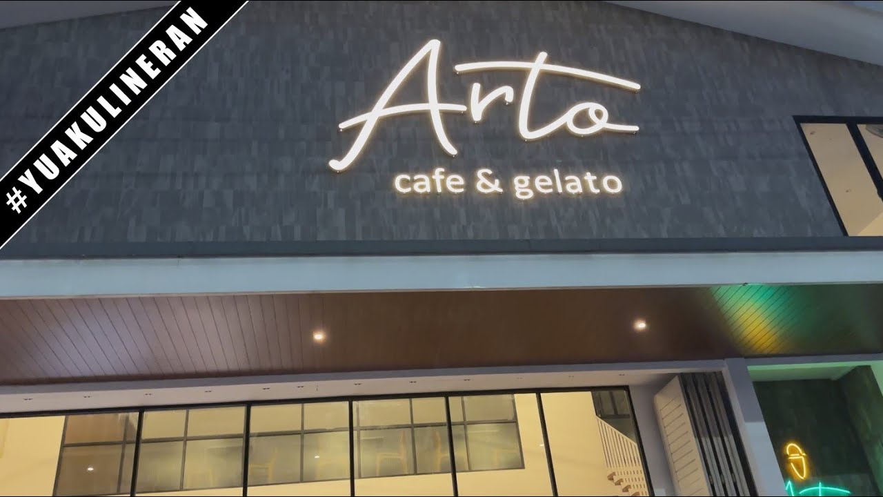 Arto Cafe & Gelato #yuakulineran - YouTube