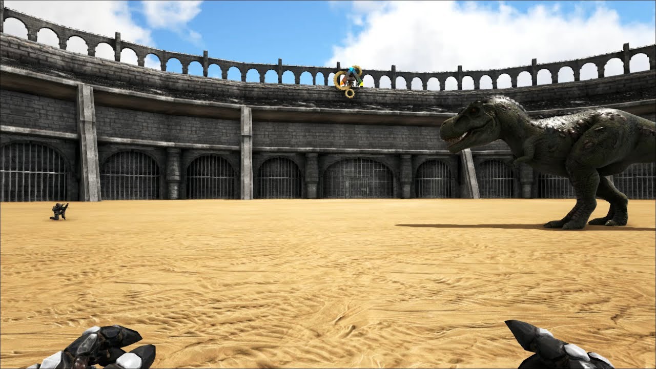 Riot armor vs Rex | ARK: Survival Evolved #2 - YouTube