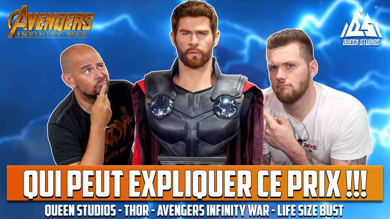 Queen Studios Thor Life Size Bust Avengers Infinity War ! Qui Pour ...