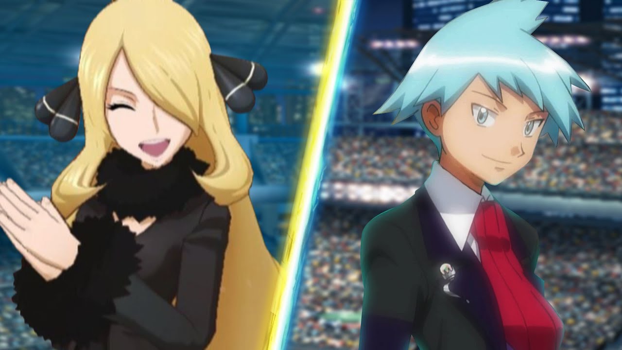 Steven And Cynthia Pokemon