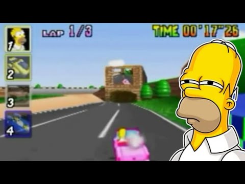 Homer Simpson Kart 64 - YouTube