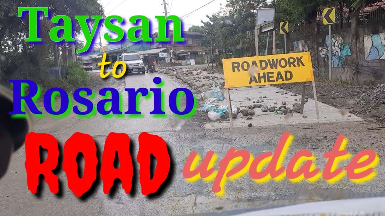 Taysan to Rosario Road update / November 2022 /Video#55 - YouTube