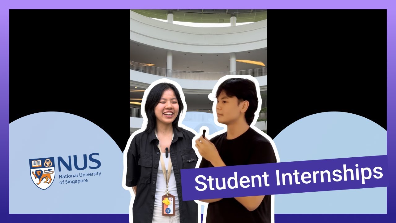 NUS Student Internships #nus #internship - YouTube