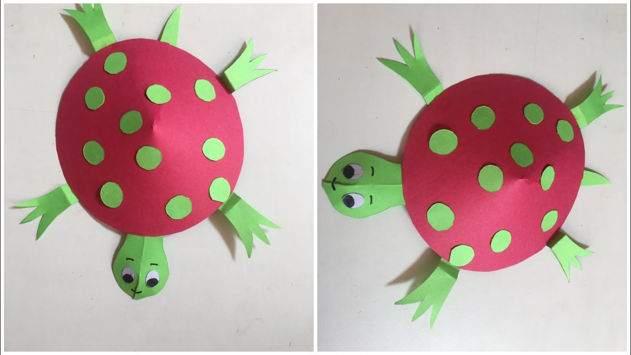 How to make turtle|| DIY paper turtle#diycraft#MAaShuartandcraft - YouTube