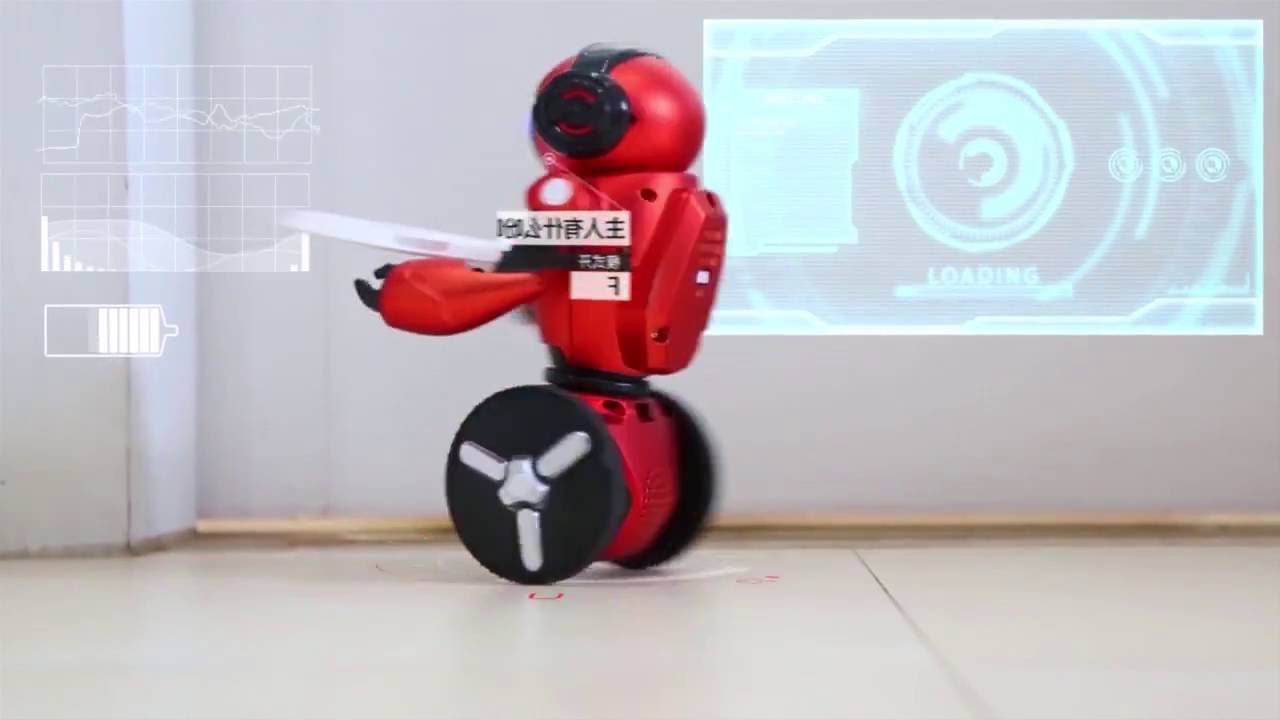 NEW Robot. Remote Control Intelligent Balance G-Sensor RC Robot - YouTube