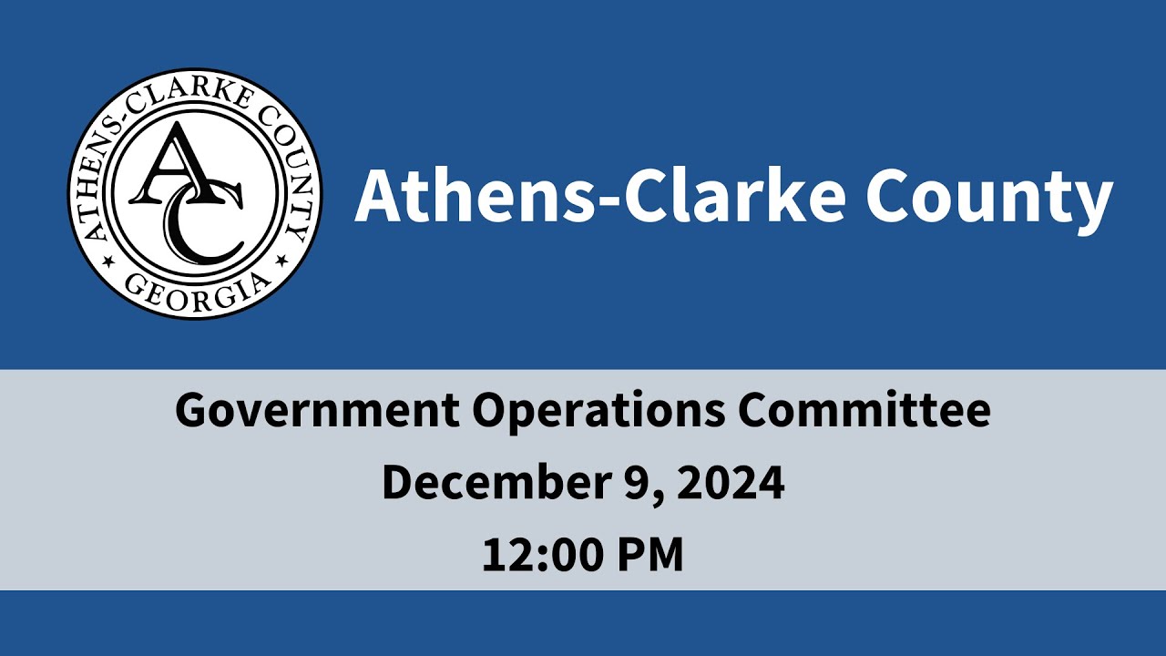 12-09-2024 Government Operations Committee - YouTube