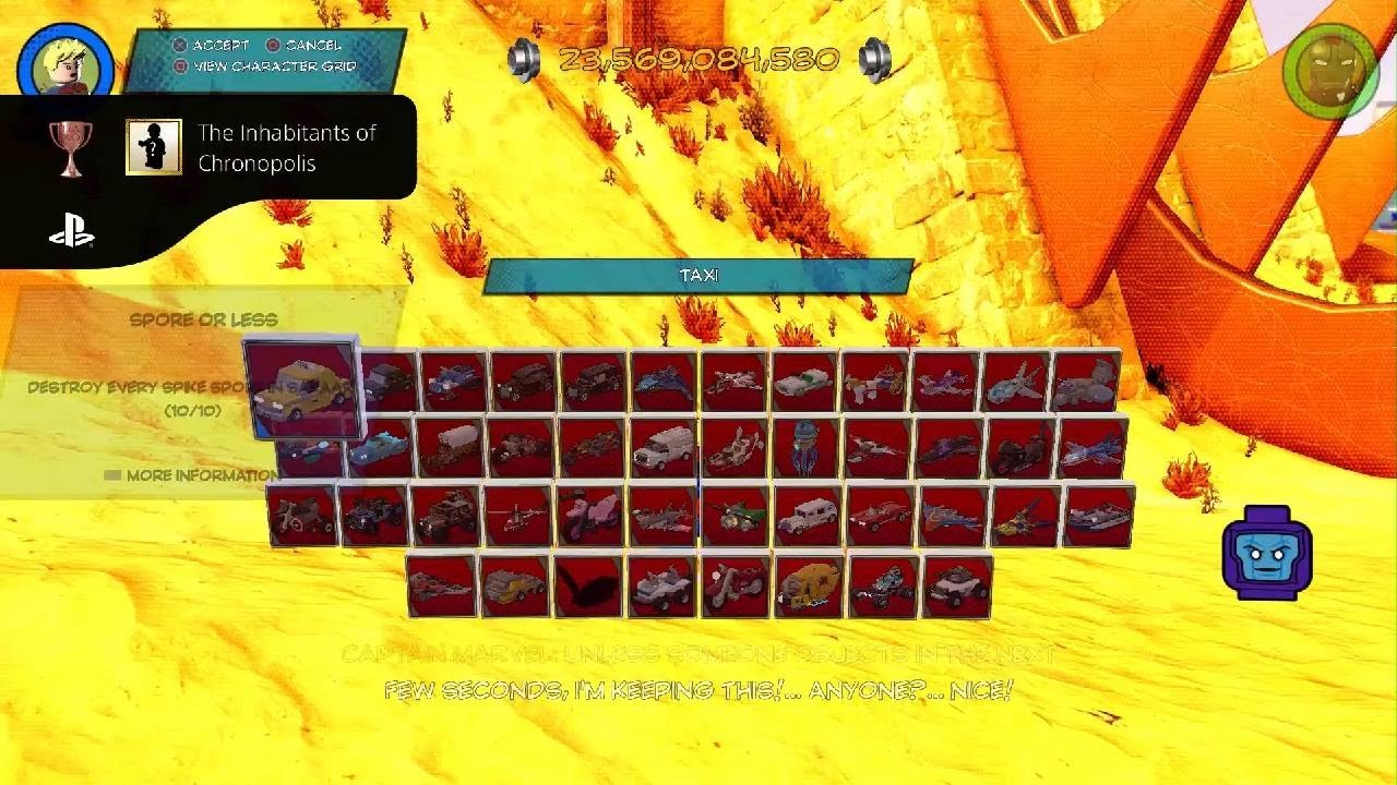 LEGO MARVEL Super Heroes 2 Trophy The Inhabitants of Chronopolis - YouTube
