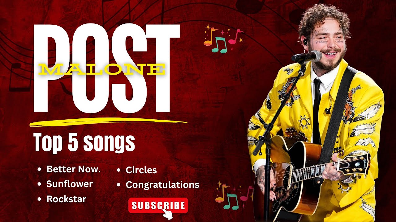 The surprising appeal of Post Malone's music (Post Malone Top 5 songs ...