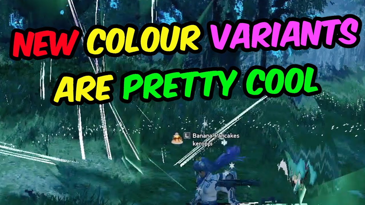 [PSO2:NGS] Weapon Colour Variants - YouTube