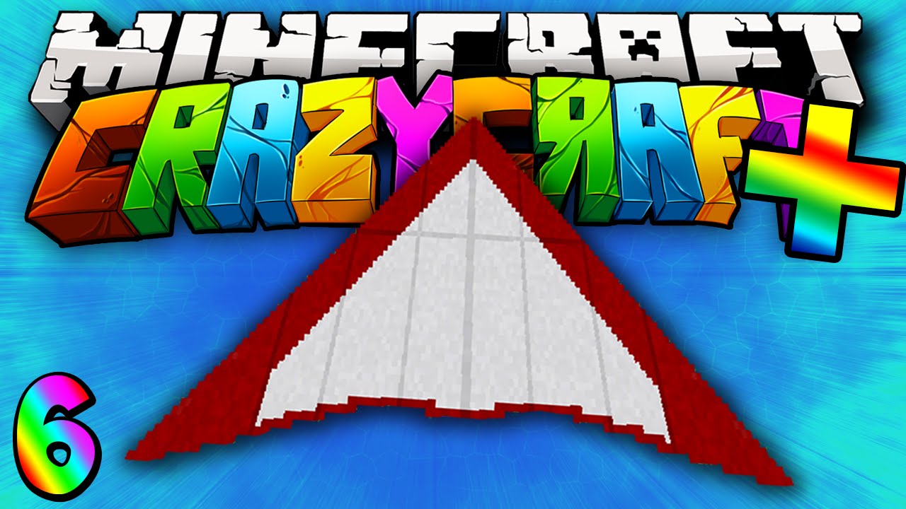 Minecraft Mods Crazy Craft PLUS Speed Run "Hang Glider Hype!" Modded ...