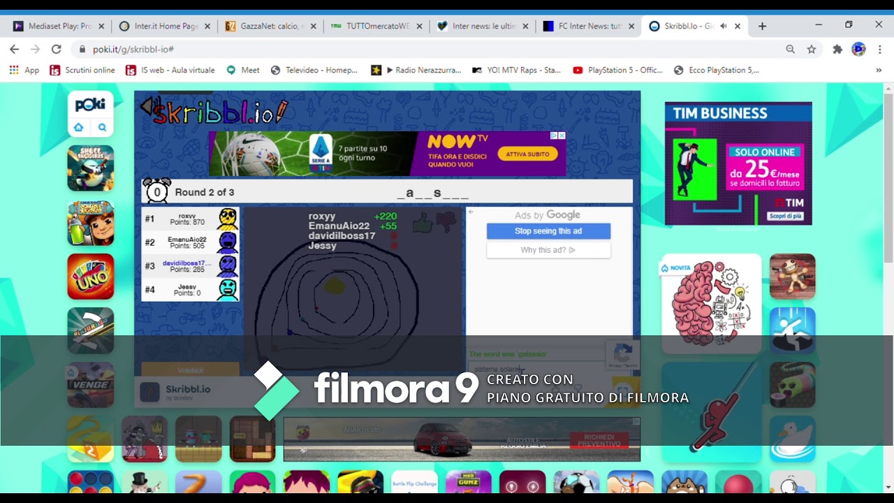PROVIAMO SKIBBLE IO, PER LA PRIMA VOLTA, - YouTube