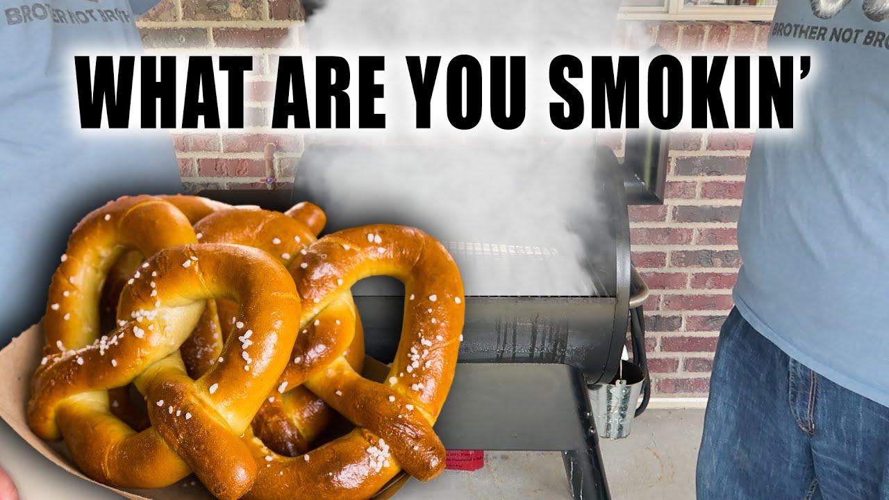 Smoked Pretzels | What are you Smokin' - YouTube