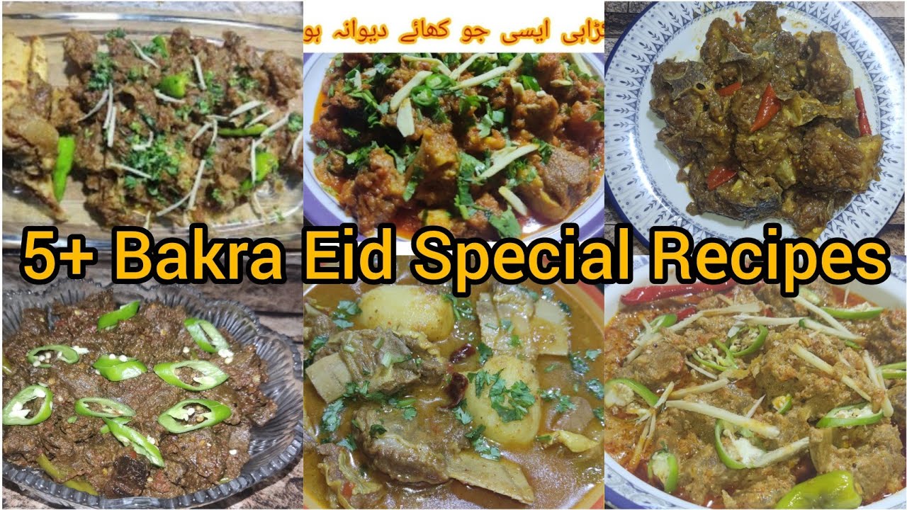 Bakra Eid Special Recipes By Mama's kitchen with saira. - YouTube