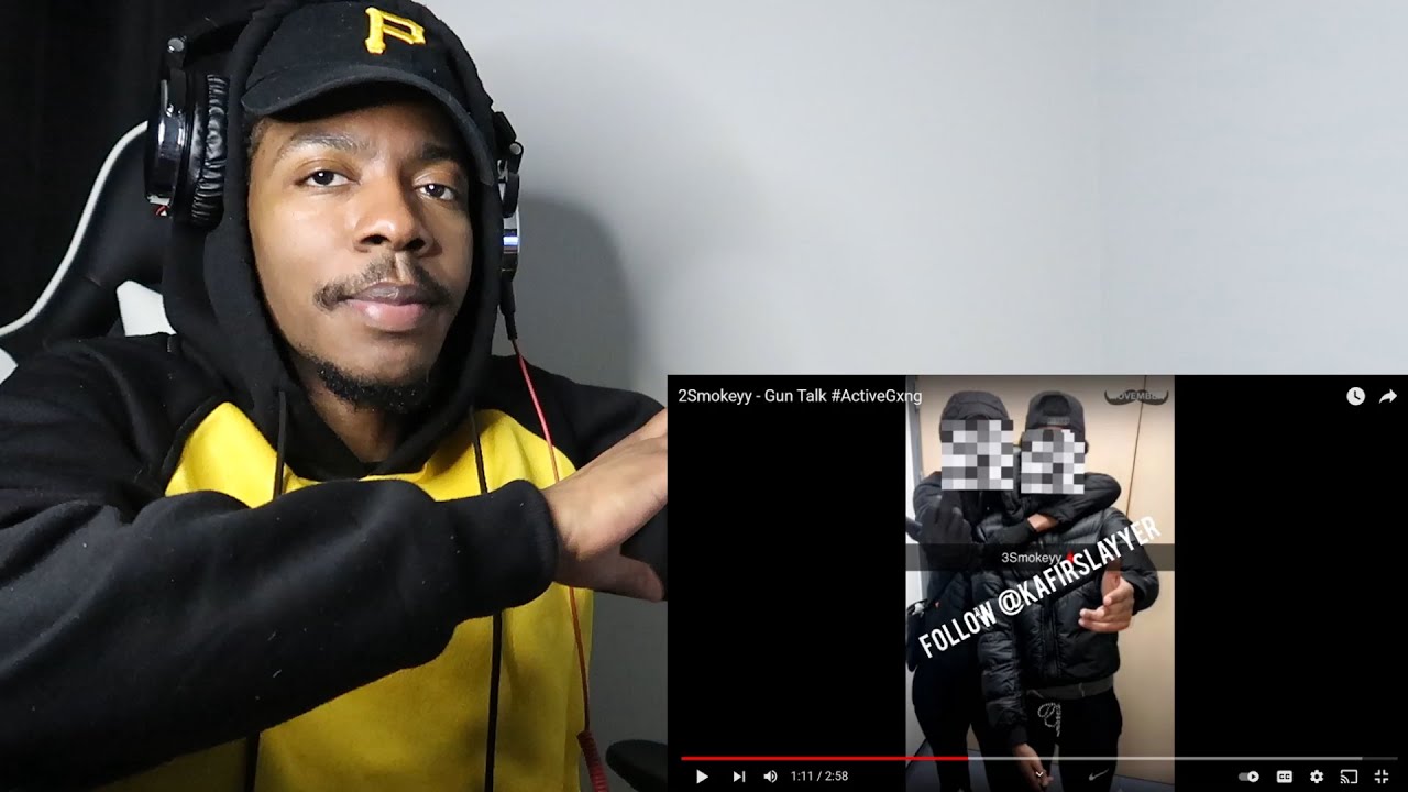 2Smokeyy - GUN TALK REACTION!!! #DavidBWylin - YouTube