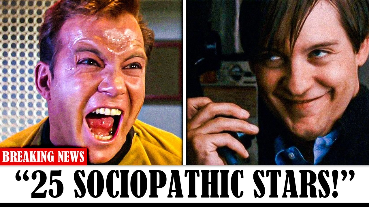 25 Hollywood stars that are actually sociopaths - YouTube