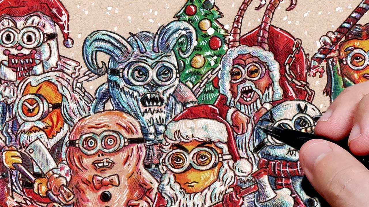 If Minions Were Christmas Horror Villains - YouTube