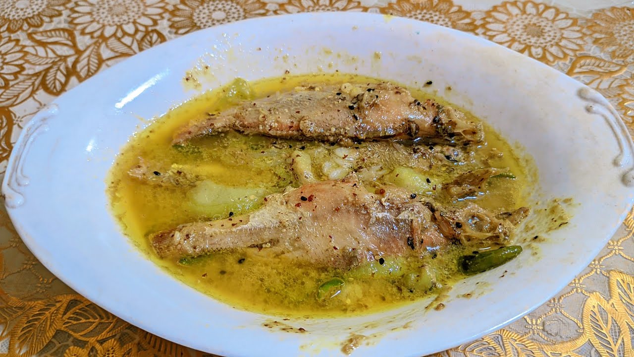 SORSE BHOLA | Sorse Posto Bata Diye Bhola Mach | Bengali Fish Recipe ...