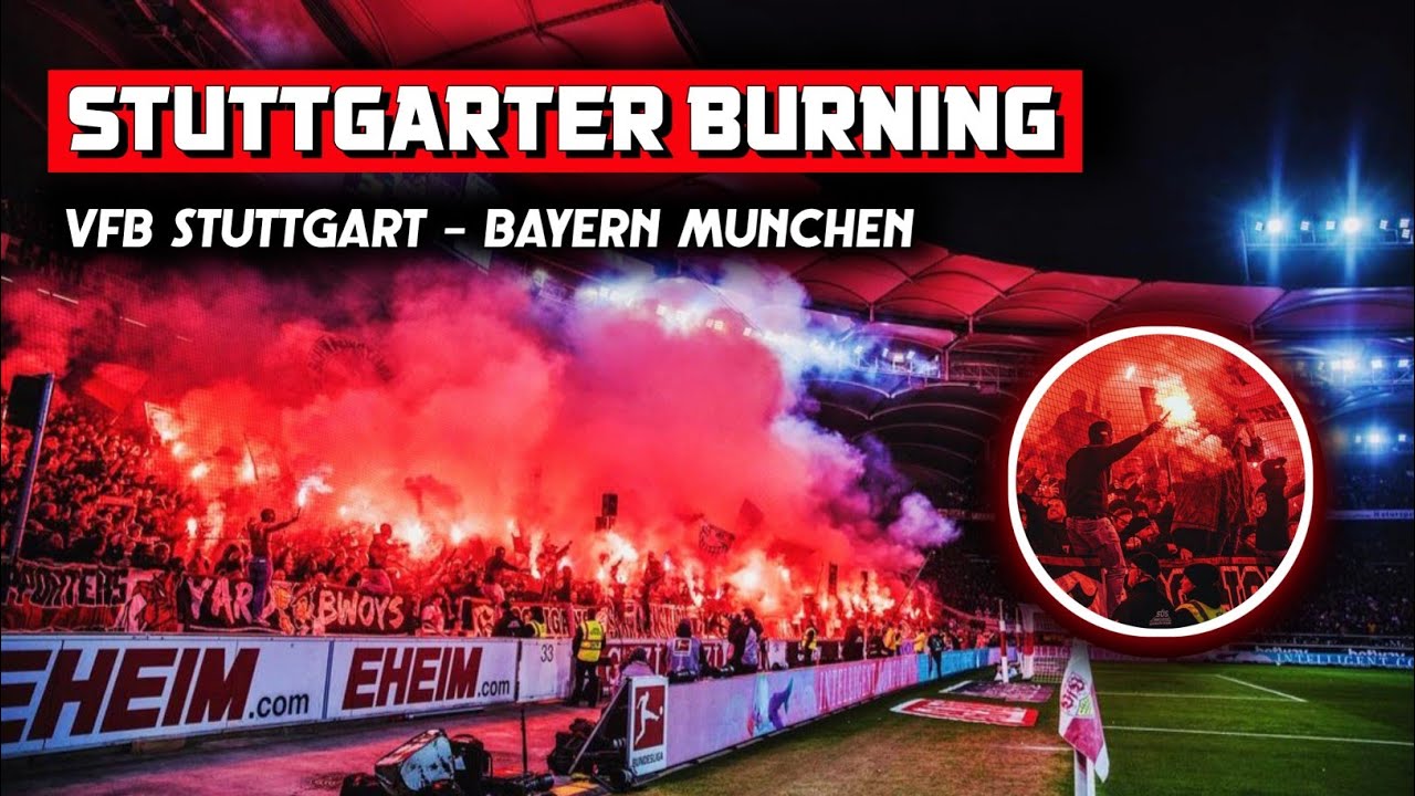 Pyro Commando Cannstatt Ultras Stuttgart | VfB Stuttgart vs FC Bayern 1 ...