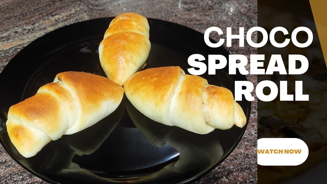 Choco Spread Roll #snacks #chocolate #baking @MONIZ_WORLD - YouTube
